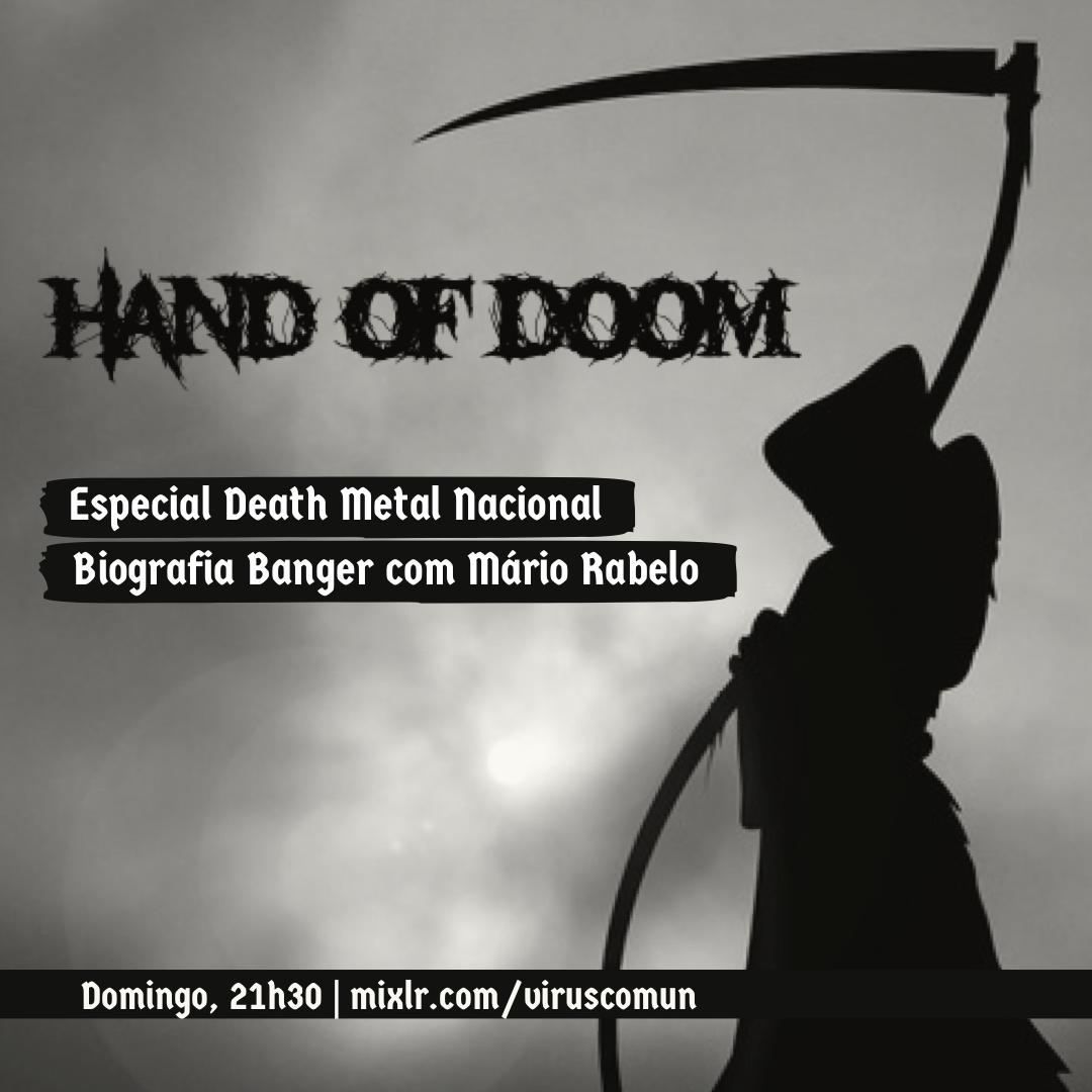 Hand of Doom: Especial Death Metal nacional + Mário Rabelo – Revista O ...